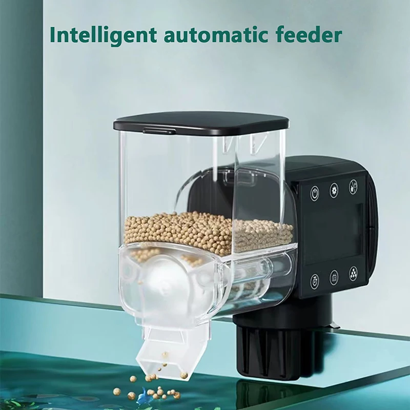 New-Aquarium-Fish-Tank-Feeder-Intelligent-Automatic-Feeder-Digital ...
