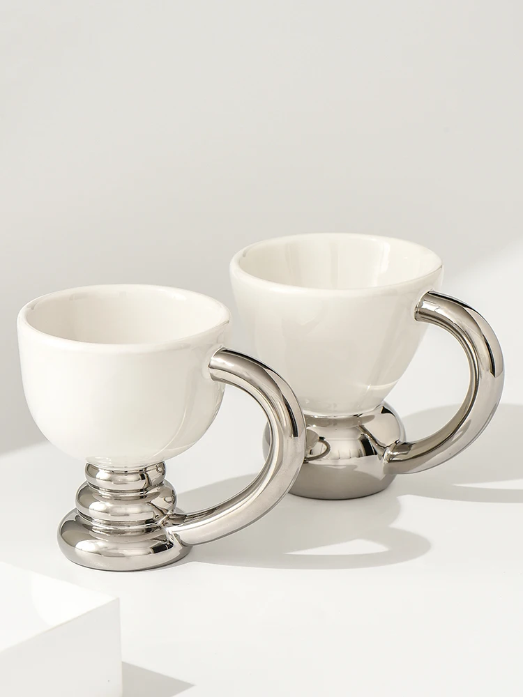 Ahunderjiaz-Ceramic-Coffee-Mug-Tall-Mug-Home-Drinking-Set-Posing ...