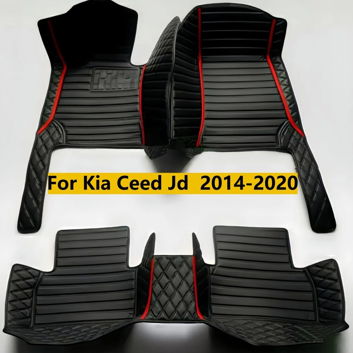 Car Floor Mat For Kia Ceed Jd 2014 2015 2016 2017 2018 2019 2020 ...