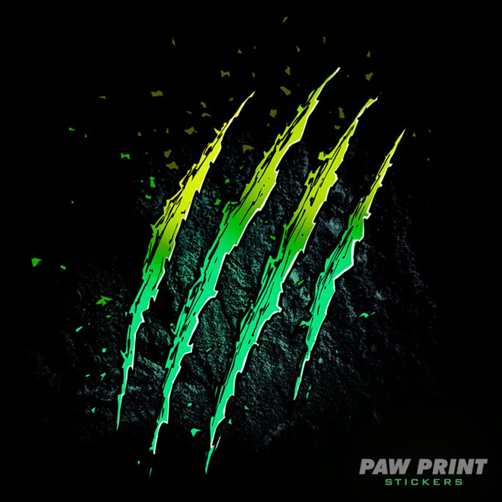 Neon Green Monster Logo