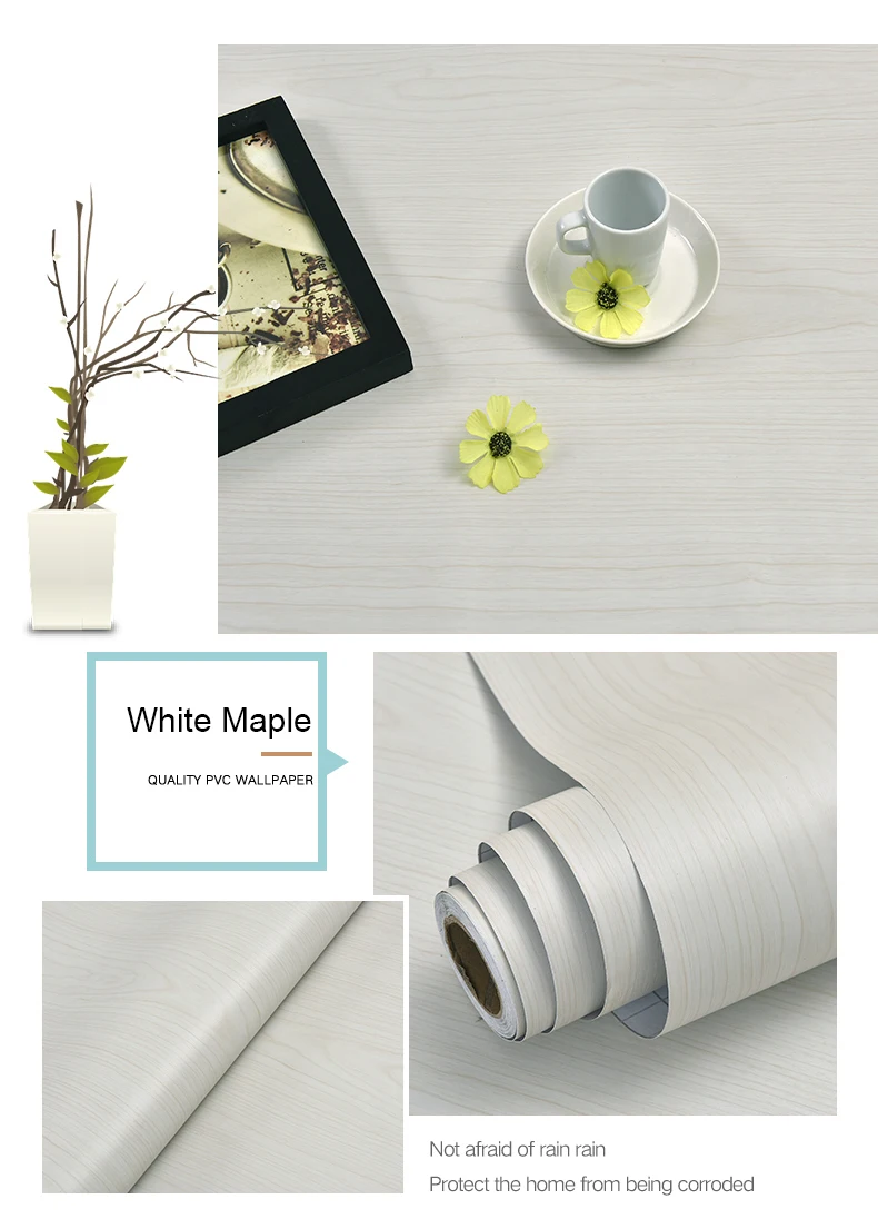 Papier peint,South Elm-10M x 40CM--Papier Peint Auto-adhésif En Pvc ...