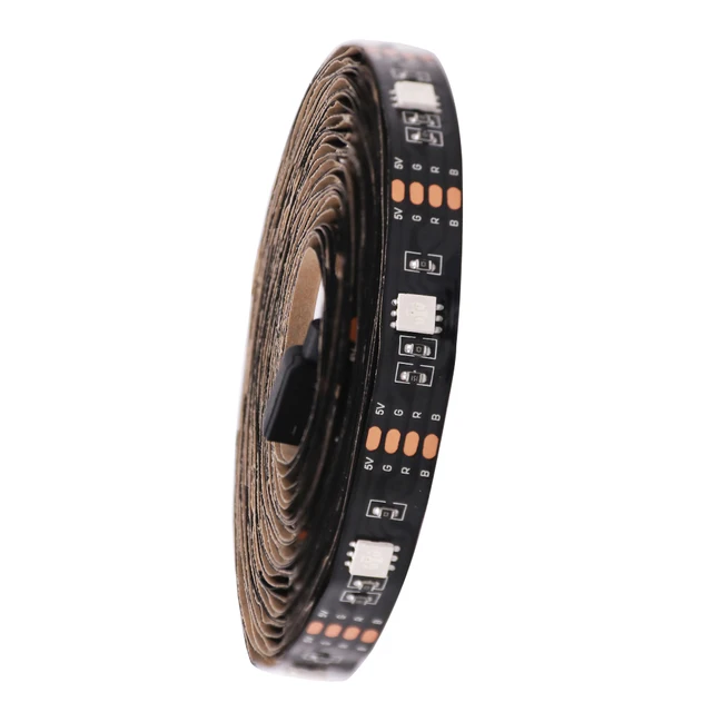 5v 5050 RGB LED Strip Light Flexible Tape Lamp Waterproof 50cm 1m 2m 3m ...