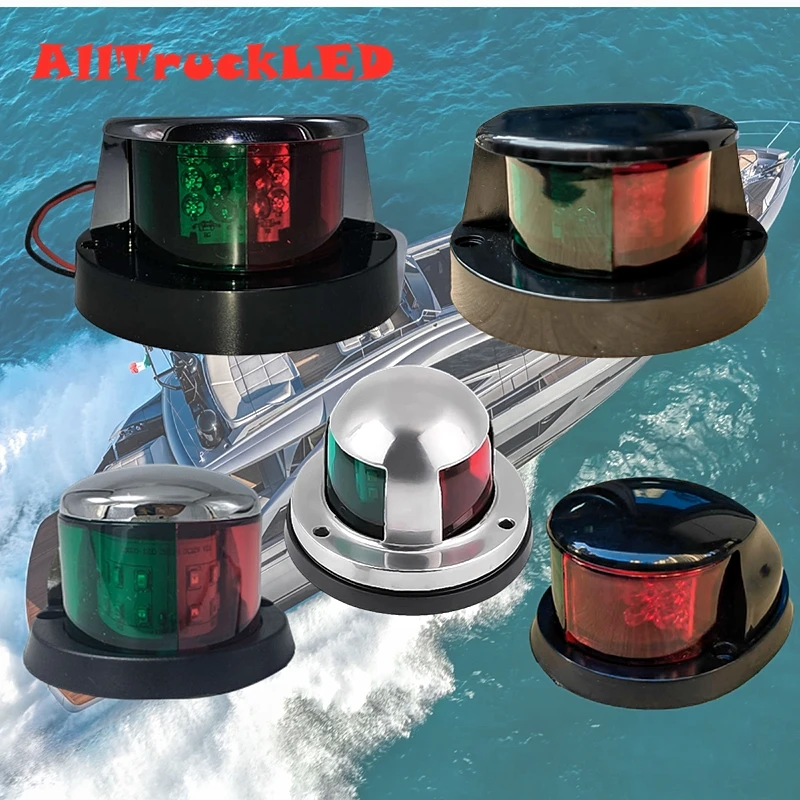 1Pc-Boat-Light-Waterproof-IP68-LED-12V-Marine-Yacht-Navigation-Lights ...