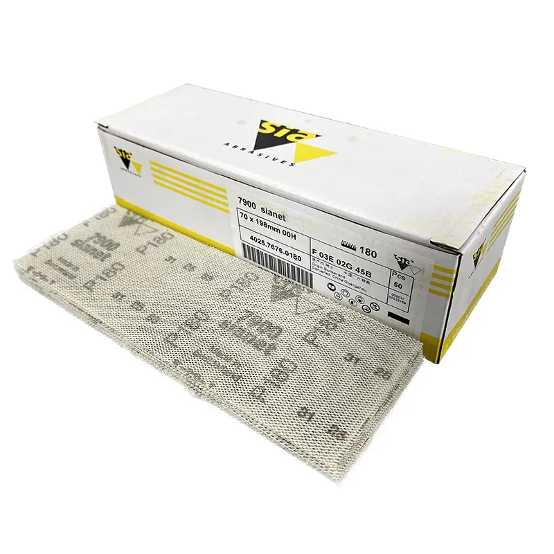 Rectangular-Sandpaper-70mm-198mm-Mesh-Sanding-Belt-For-Rust-Removal-And ...