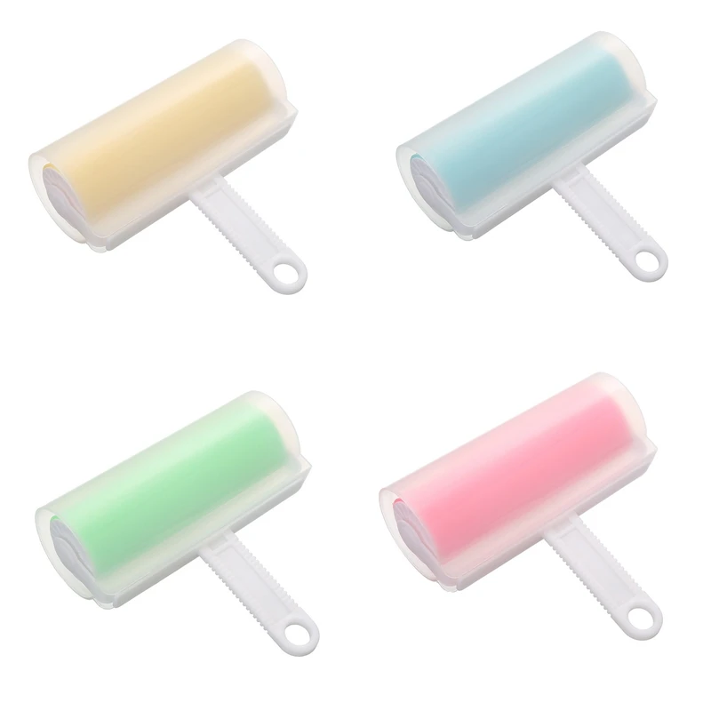 Lint-Roller-Washable-Reusable-Household-Cleaning-Remover-Portable-Hair ...