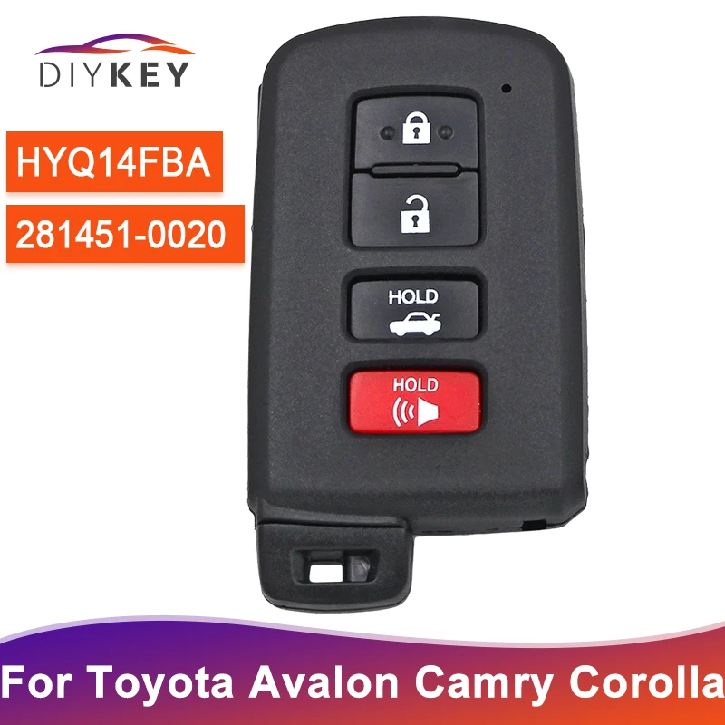DIYKEY HYQ14FBA 281451-0020 61A651-0101 For Toyota Avalon 2013 2014 ...