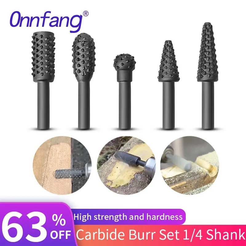 5pcs-Carpentry-Metal-Wolf-Tooth-Stick-6mm-Shank-Burr-File-Rasp ...