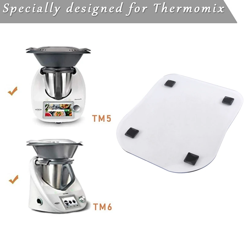 AD-For Thermomix TM5 TM6 TM21 TM31 Mixer Blender Anti-Slip Pad Acrylic ...