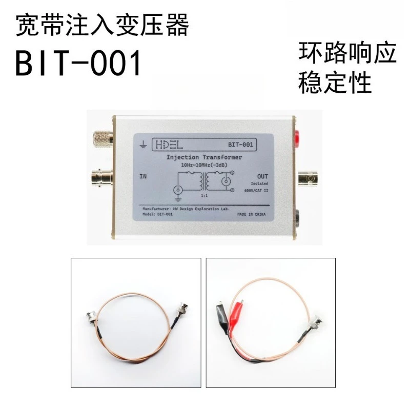 Isolated Injection Transformer BIT-001 Frequency Response Power Loop ...