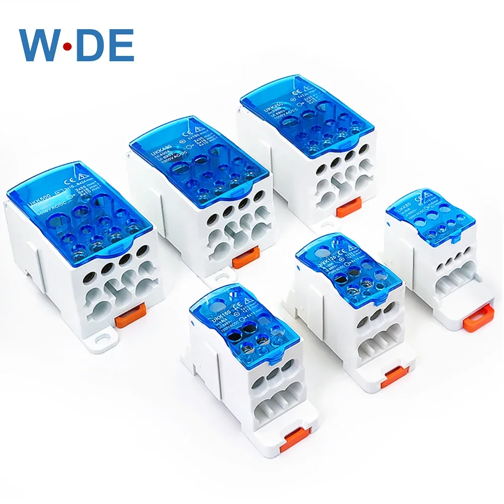 1-Piece-UKK-Distribution-Block-One-In-Multiple-Out-Power-Universal-Electric-Wire-Din-Rail ...