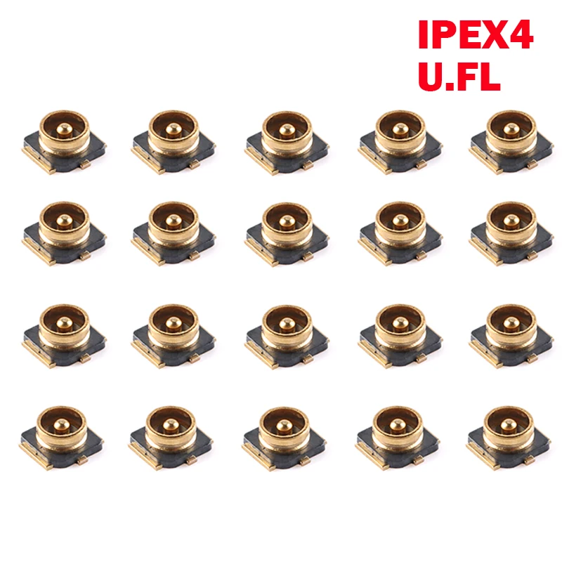 20Pcs-IPX4-IPEX4-Male-Plug-WiFi-Antenna-Socket-IPEX-SMT-PCB-RF-Coaxial ...
