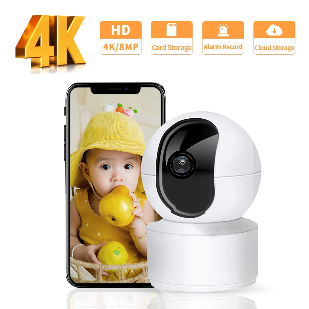 N_eye 8mp 4k Ip Camera Ai Humanoid Detecion Security Camera ...