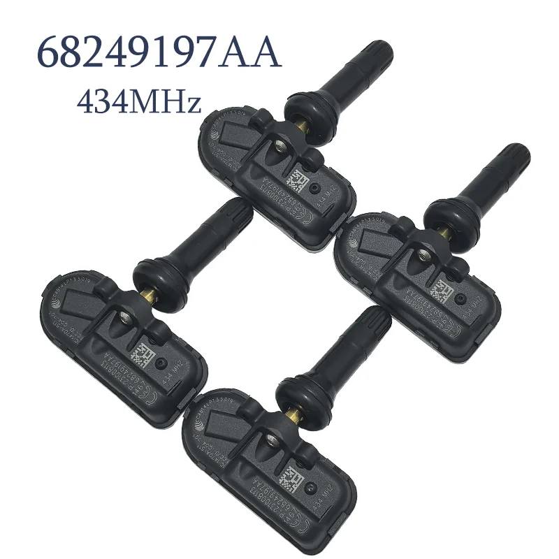1/4PCS 68249197AA TPMS 434MHZ Tire Pressure Sensor For Jeep Cherokee ...