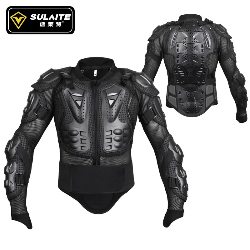 SULAITE-Motorcycle-Body-Armor-Full-Body-Racing-Moto-Jacket-Neck ...