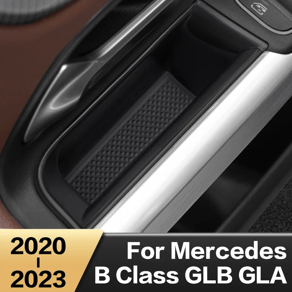 Car-Door-Handle-Storage-Box-Bag-Cover-Accessories-For-Mercedes-Benz-GLB ...