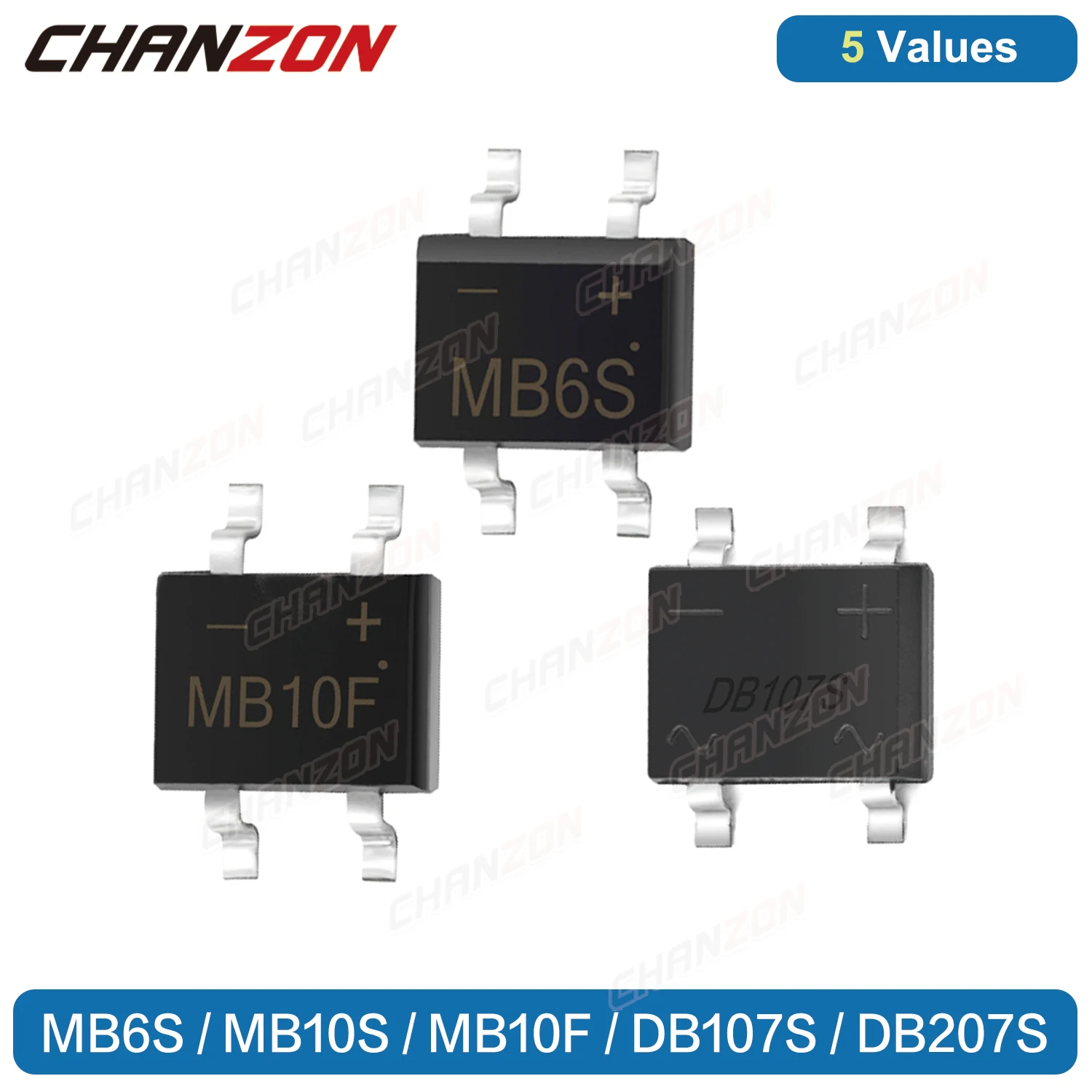 MB6S-MB10S-MB10F-DB107S-DB207S-SMD-Diode-Bridge-Rectifier-MBS-MBF-0-5A ...