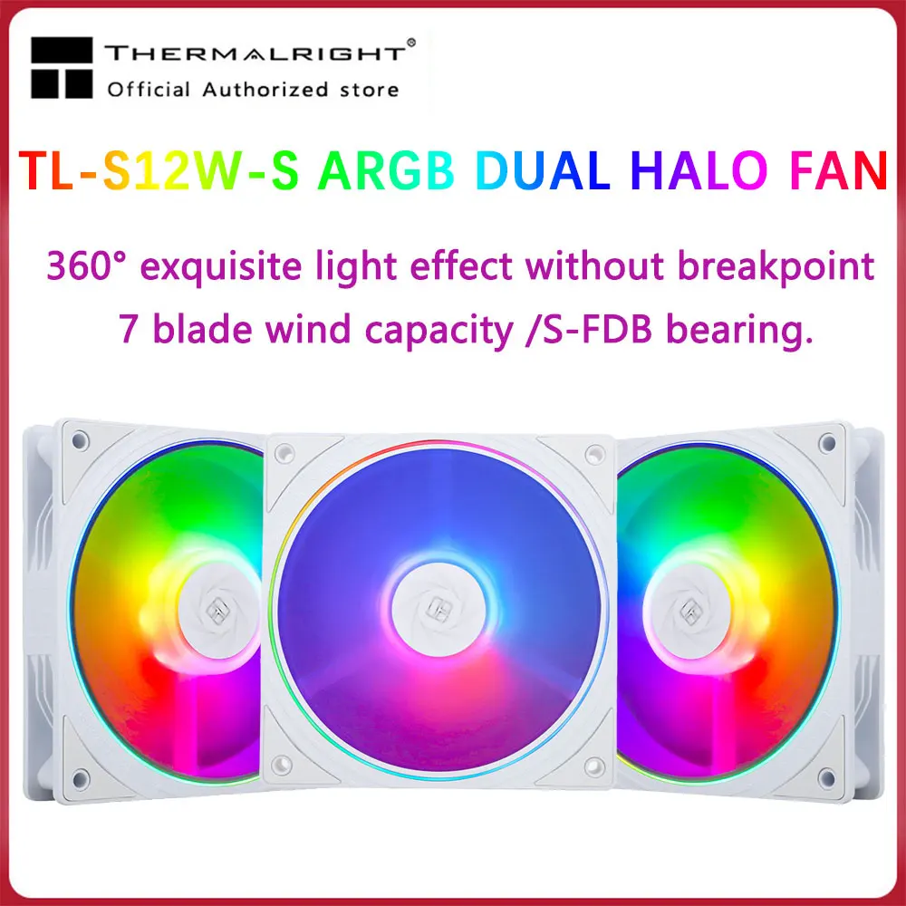 Thermalright-TL-S12-S-120mm-HALO-Cooling-Fan-5V-3PIN-ARGB-Fan-pc-gamer ...