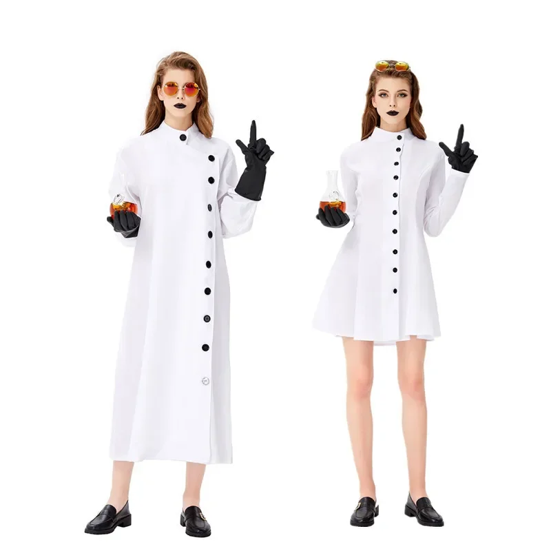 Halloween Cosplay Monster Costume for Men Women Kids Crazy Scientist ...
