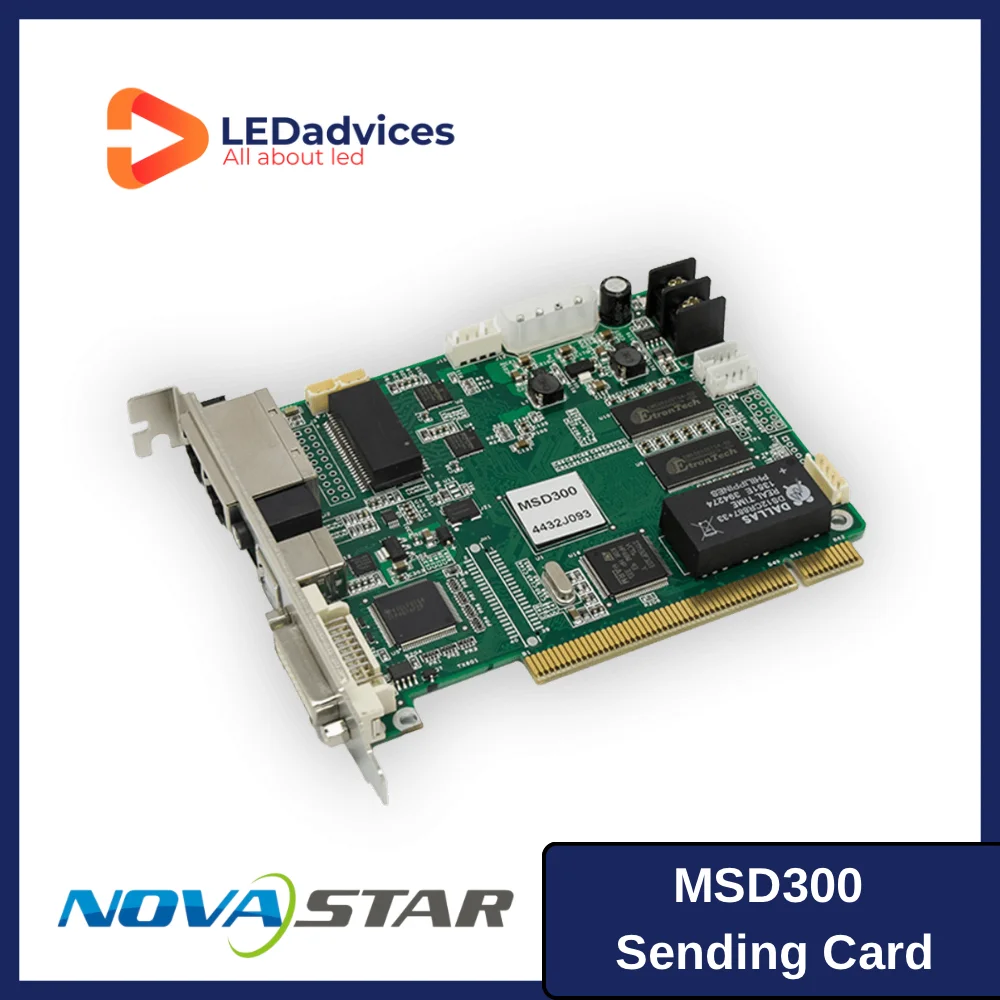 Novastar-MSD300-1-LED-Screen-Sending-Card-Full-Color-Type-B-USB-Port ...
