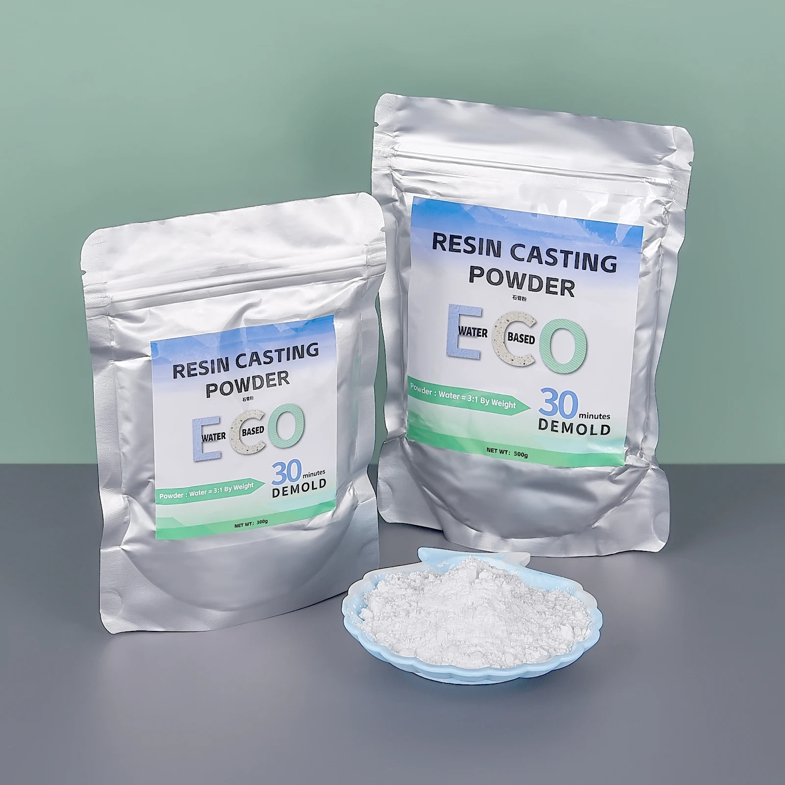 300-500g-polvo-de-yeso-blanco-de-alta-densidad-DIY-mu-eca-de-yeso ...