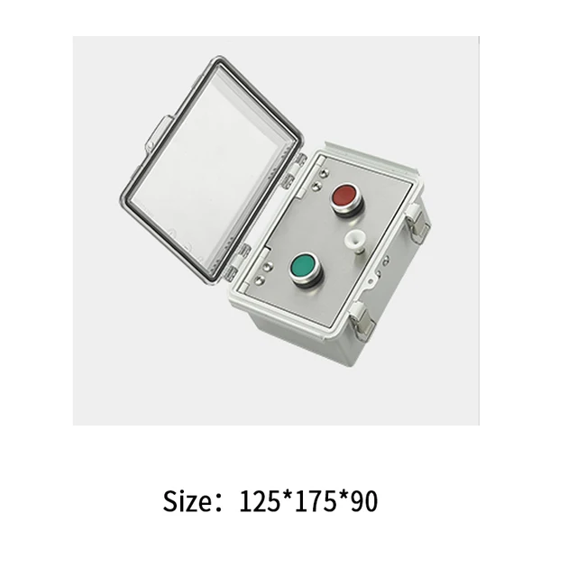 Including button indoor and outdoor waterproof junction box, lockable ...
