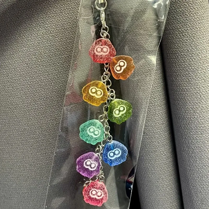 Splatoon Anime Women Keychain Fruit Candy Key Chain Bags Keyring Car ...