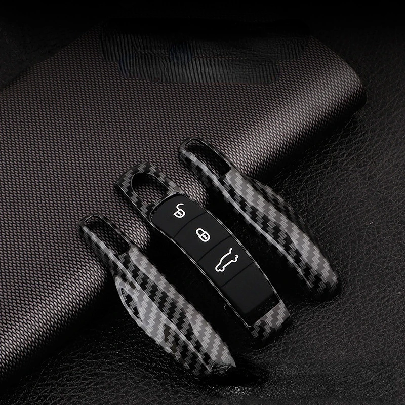 Car Smart Remote Key Case Fob Covers Set Shell for Porsche Panamera ...