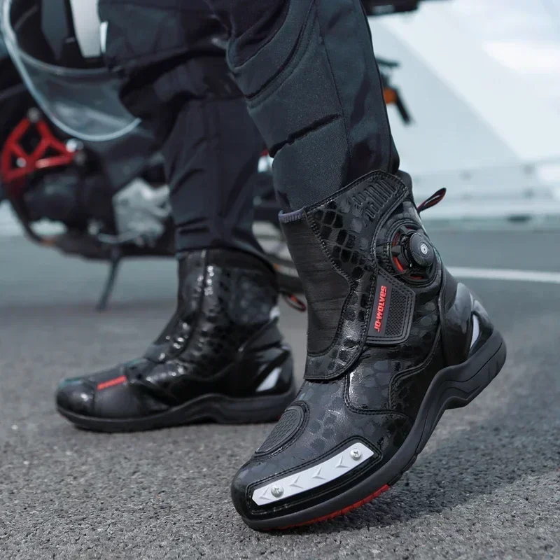 Motorbiker-Riding-Shoes-Motorcyclist-Shoes-Protective-Motorcycle-Boots ...