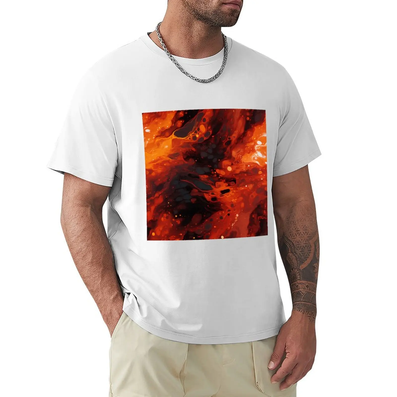 Wildfire-Passion-Pollock-Inspired-Abstract-Energy-Patterns-T-Shirt ...
