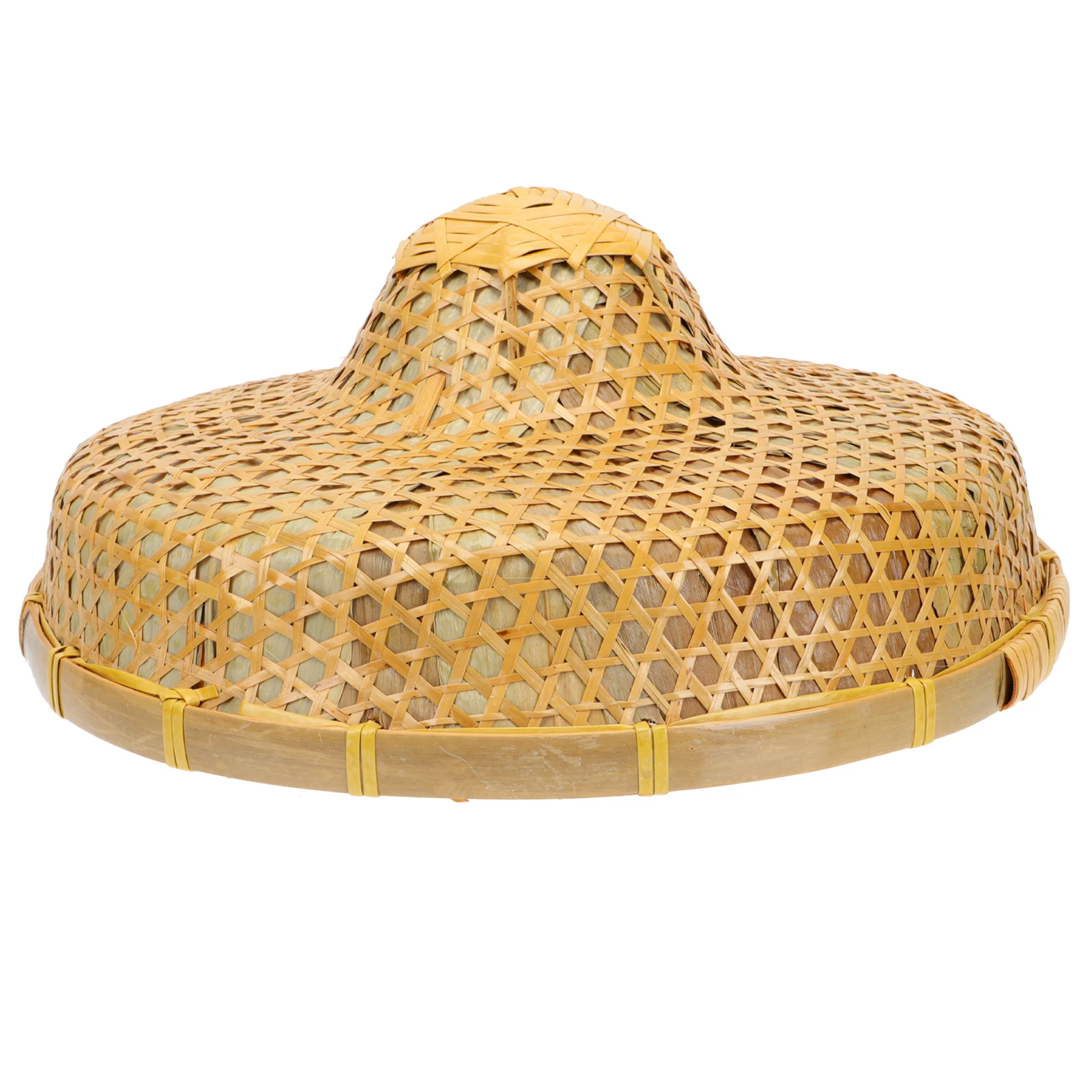 Bamboo Hat Farmer Hat Asian Japanese Rice Sun Hats Chinese Conical Rain ...