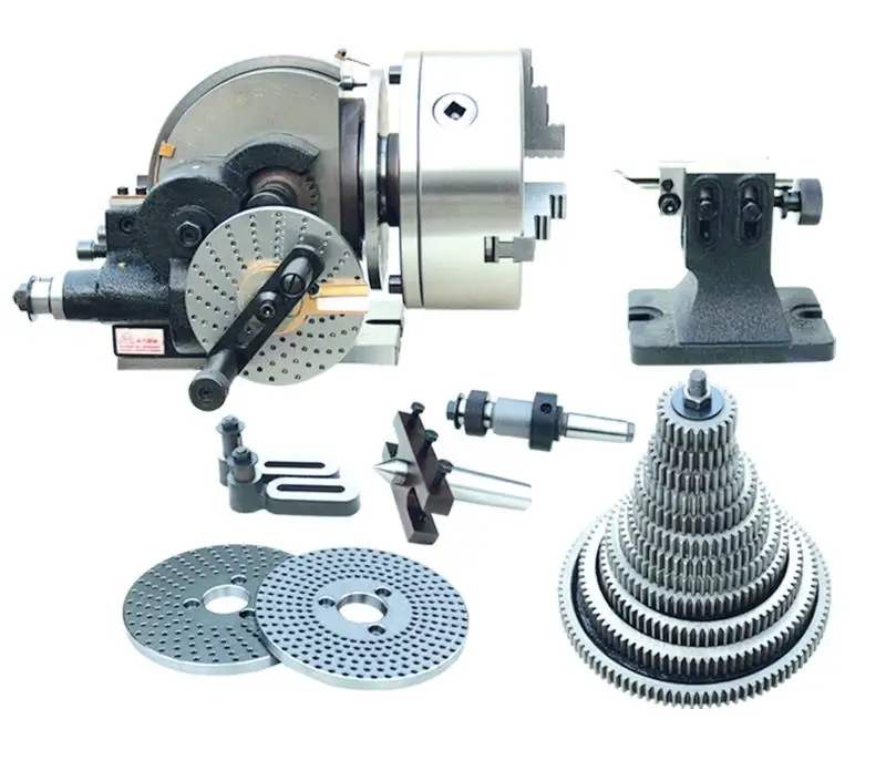 BS-2 Precision Universal Head Divider With 200MM 3 Jaw Chucks 8 Inch ...