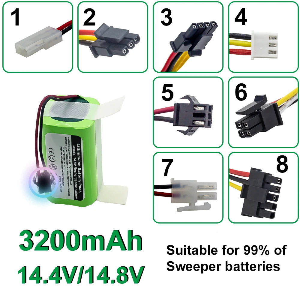 Vacuum-Cleaner-Battery-14-8V-14-4V-4S1P-3200mAh-for-Chuwi-Polaris-Kitfort-DIBEA-Ecovacs-iBoto.jpg