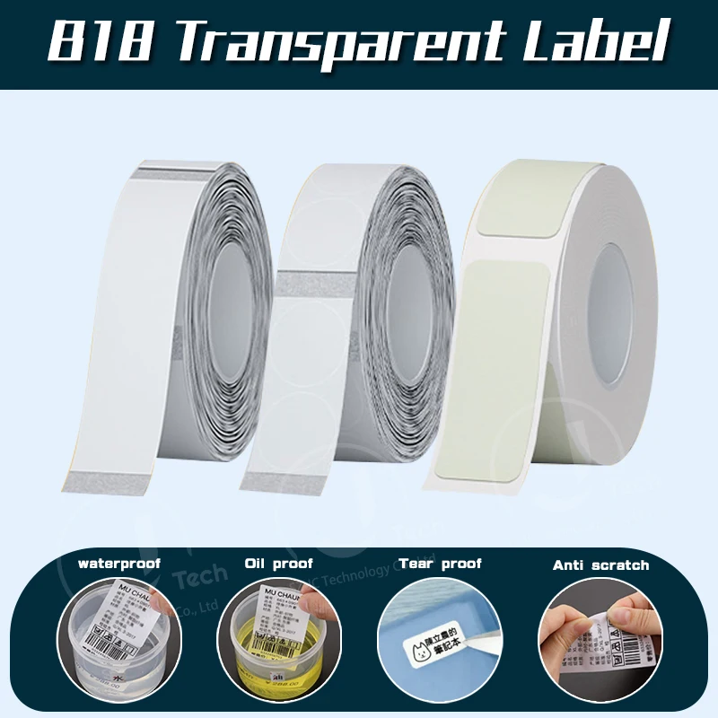 NIIMBOT-B18-Transparent-Heat-Transfer-Label-Machine-Adhesive-Printing ...