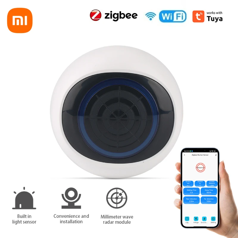 Xiaomi-Tuya-Zigbee-Intelligent-Radar-Radar-Wave-Human-Sensor-5-8G ...