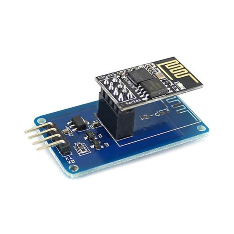 Esp8266 Esp-01 Serial Wifi Wireless Adapter Module 3.3v 5v Esp01 ...