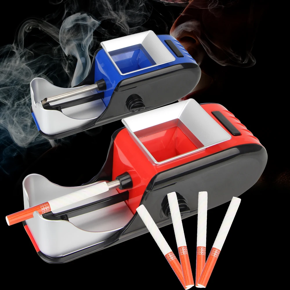 Tobacco-Rolling-Injector-EU-US-Plug-DIY-Cigarette-Rolling-Machine ...