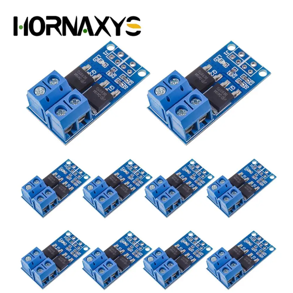 5-10pcs-15A-400W-MOS-FET-Trigger-Switch-Drive-Module-PWM-Regulator ...