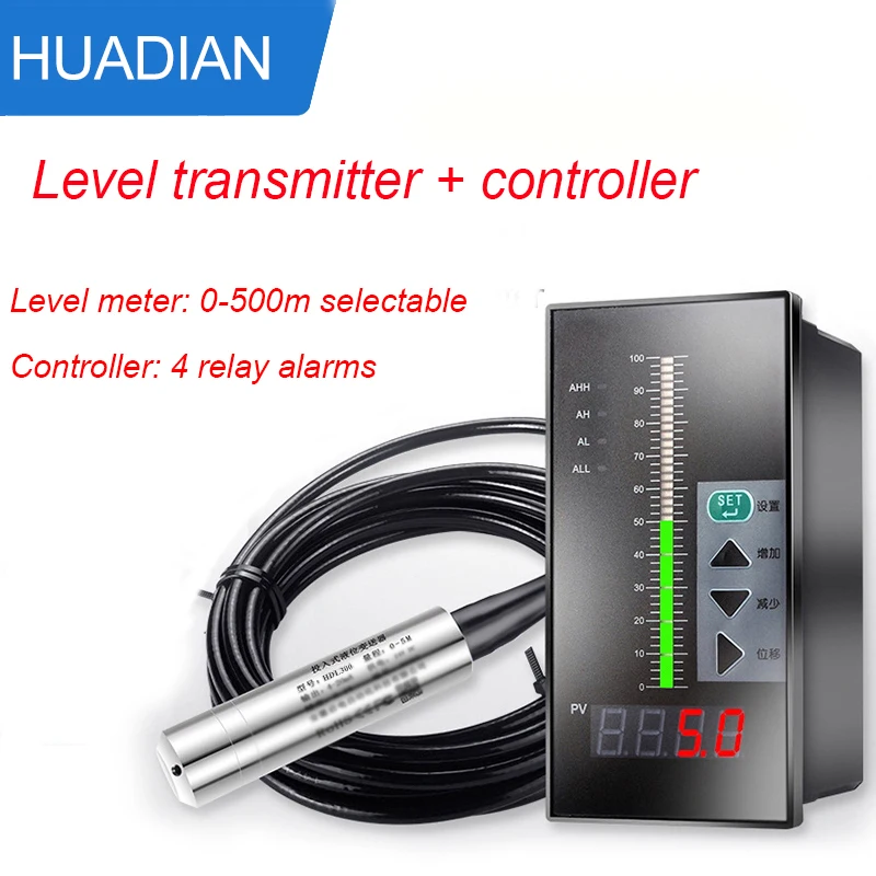 Hydrostatic Stainless Steel Digital Water Submersible Liquid Level ...