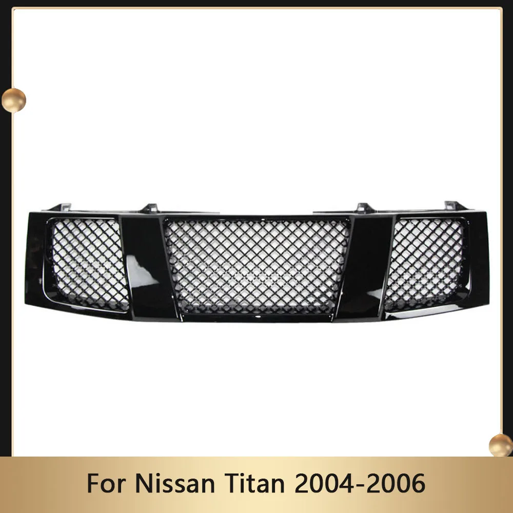 Car-Grid-Shell-Bumper-Ventilation-Grille-Front-Face-For-Nissan-Titan ...