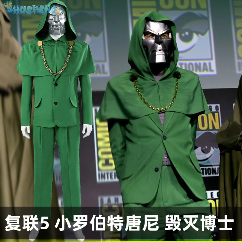Doctor-Doom-Cosplay-Costumes-Victor-von-Doom-Cloak-Mask-Anime-Role-Play ...
