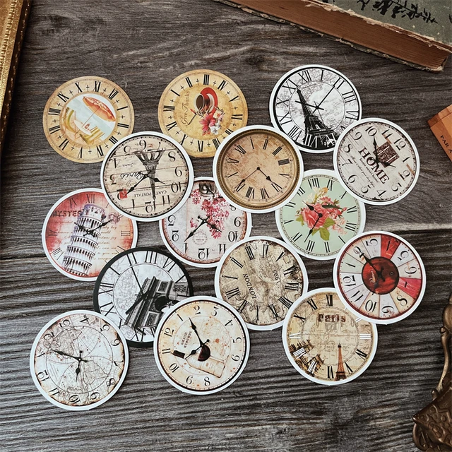 Clock Dial Decals