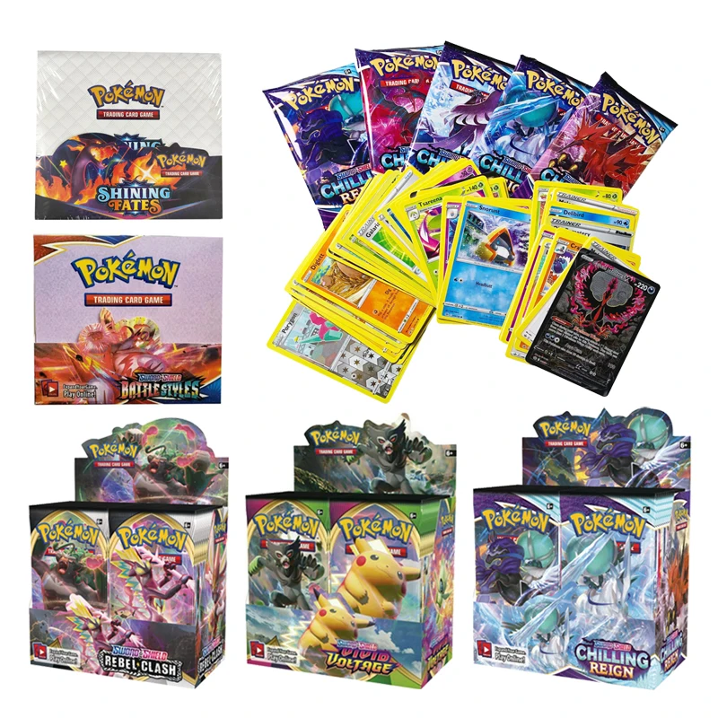 Pokemon-Cards-Toys-English-Pokemon-XY-Sun-Moon-Sword-Shield-English ...
