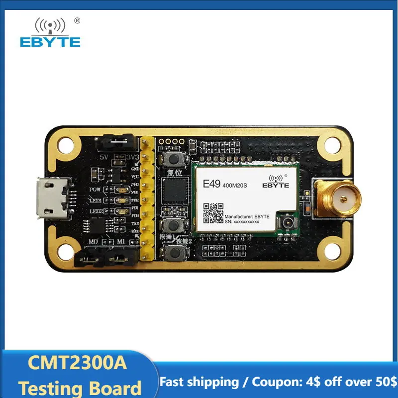 CMT2300A Wireless Module Testing Board EBYTE E49-400/900MBL-01 Pre ...
