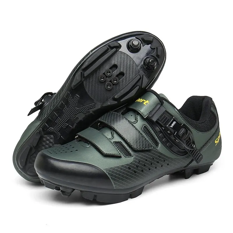 Cycling-Sneaker-MTB-Men-Sports-Mountain-Bike-Shoes-Self-locking-Cleats ...