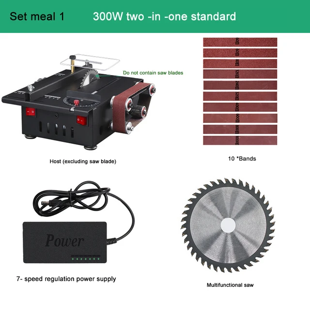 Mini Multifunctional Table Saw Electric Cutting Machine Woodworking ...