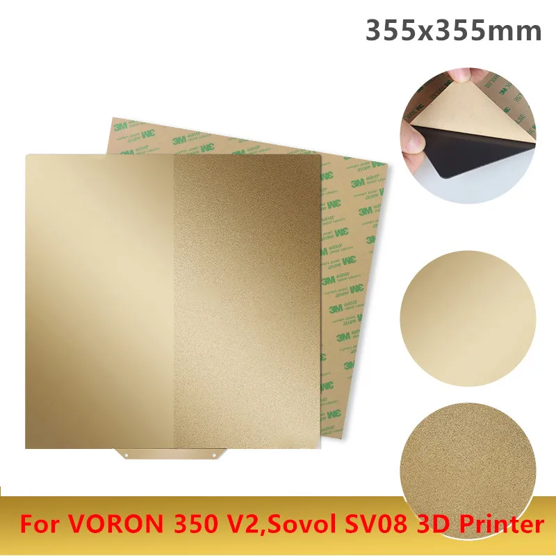 ENERGETIC Voron PEI Double Sided Textured/Smooth PEI Coated Spring ...