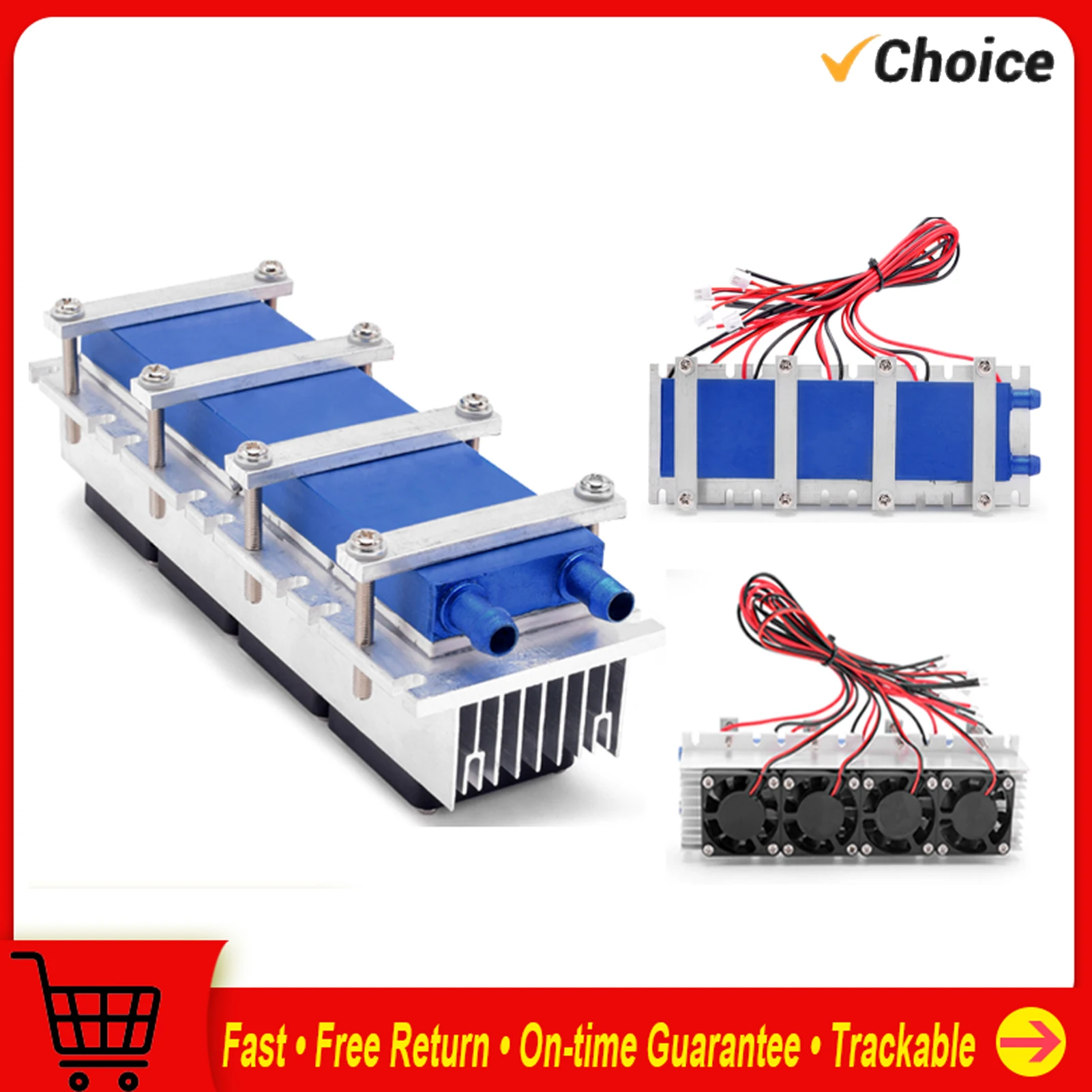 288W/144W Thermoelectric Peltier Refrigeration Cooler 12VDC 30A/15A ...