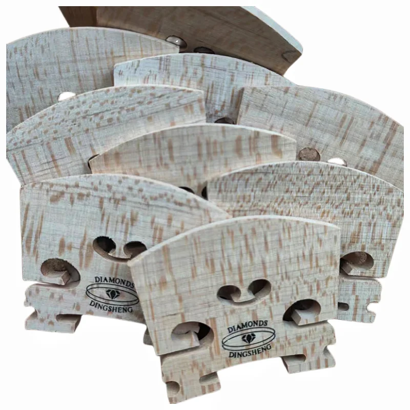 High Grade Violin Bridge Maple Wood 4/4 To 1/8 Size Fiddle Accessories ...