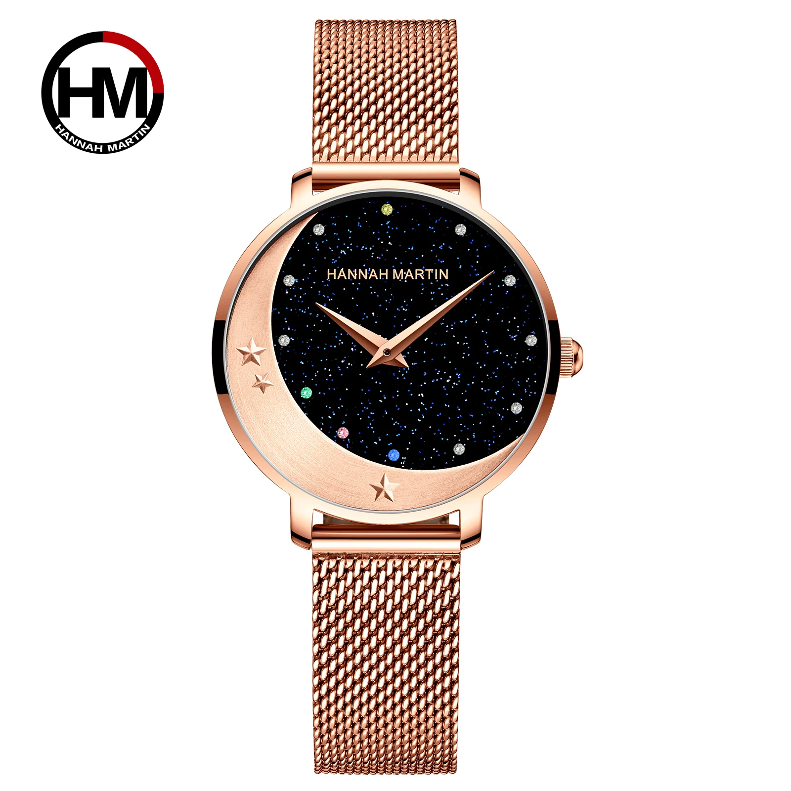 Luxury Women Watch MIYOTA 2035 Movement 3ATM Waterproof Diamond ...