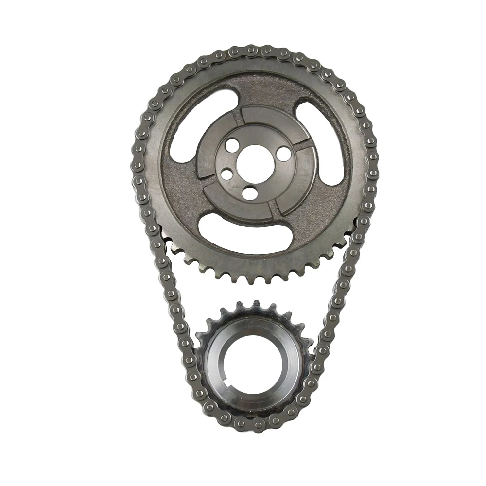 Double Roller Timing Chain Kit for GM SBC Chevy 350 400 327 305 283 383 ...